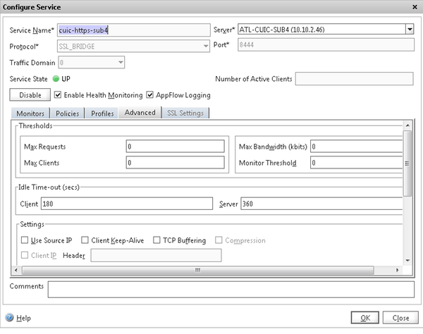 Configuración de Citrix NetScaler Load Balancer para Cisco Unified ...