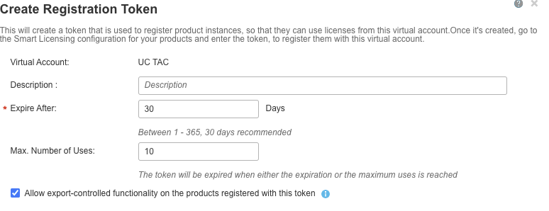 Configuración de Smart Licensing en plataformas Cisco IOS XE para CUBE ...