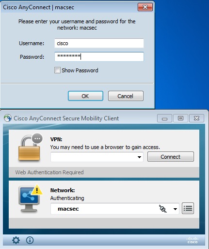 MACsec Switch-host encryptie met Cisco AnyConnect en ISE Configuration Voorbeeld - Cisco