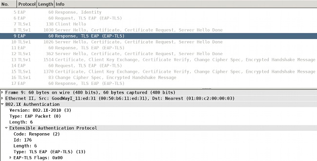 EAP フラグメンテーションの実装と動作 - Cisco