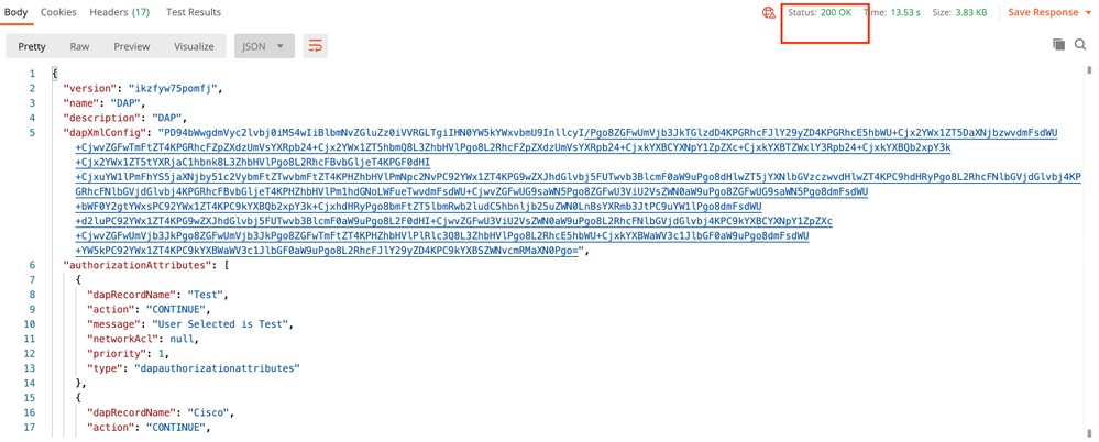 ترحيل DAP و HostScan من ASA إلى FDM من خلال REST API - Cisco