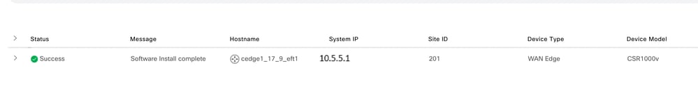 CLI 또는 vManage를 사용하여 SD-WAN cEdge 라우터 업그레이드 - Cisco