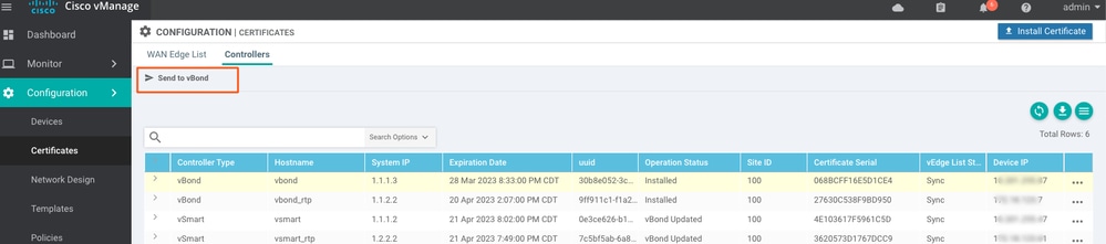 Recuperación de vManage independiente mediante recuperación ante ...