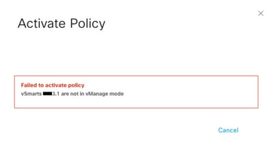 一元化されたポリシーをプッシュするvSmart CLIテンプレートの作成 - Cisco