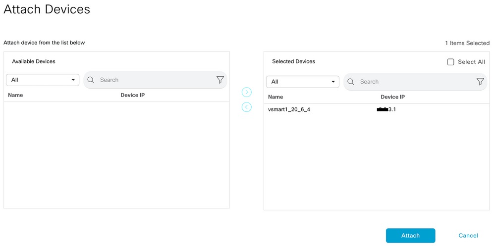创建vSmart CLI模板以推送集中策略 - Cisco