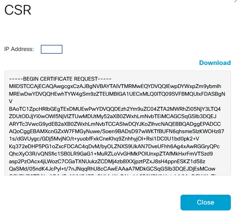 安装SD-WAN控制器的手动证书 - Cisco