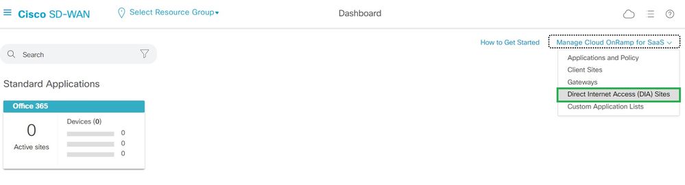 SaaS용 SD-WAN 클라우드 온램프 구성 - Cisco