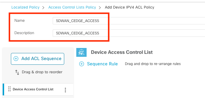 Configuración del router de extremo SD-WAN para restringir el acceso SSH - Cisco