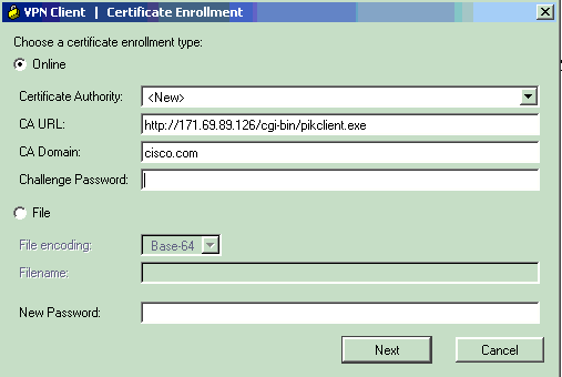 Cisco Ios 라우터와 Cisco Vpn 클라이언트 간에 Ipsec을 Entrust 인증서를 사용하여 구성 Cisco