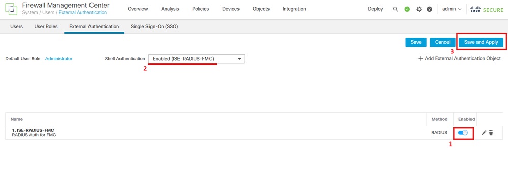 Configuración de la autenticación externa FMC y FTD con ISE como ...