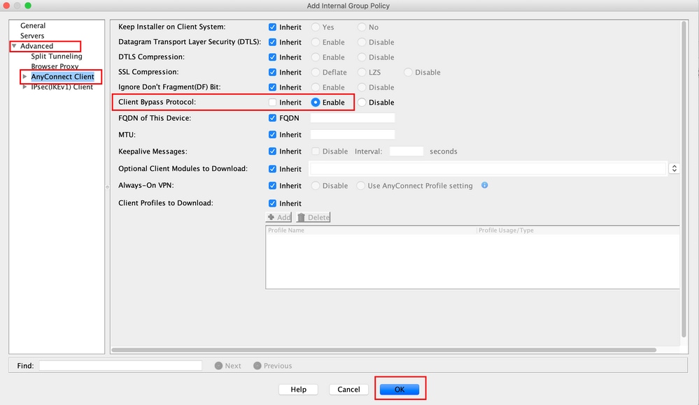 在 Asa 上配置 Anyconnect 管理 Vpn 隧道 Cisco