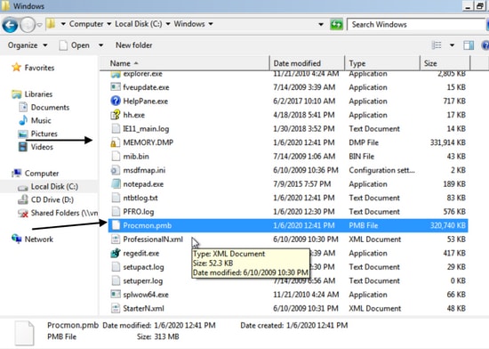 시작 시 AMP 문제를 해결하기 위해 ProcMon 로그를 수집하는 방법 - Cisco