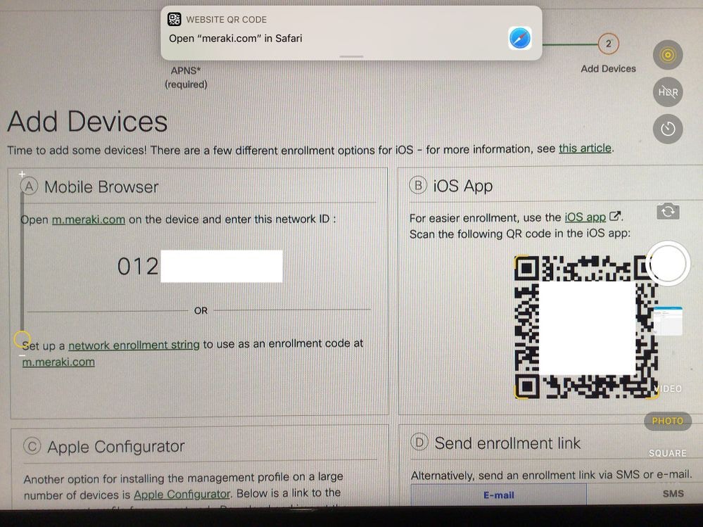 Meraki System Manager를 사용하여 Ios용 Anyconnect Perapp Vpn 구성 Cisco