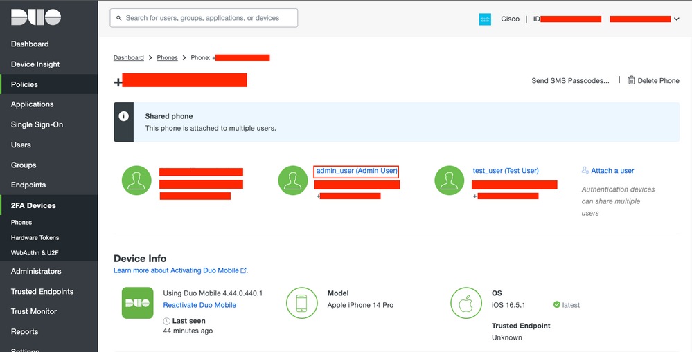Konfigurieren Von Anyconnect Sso Mit Duo Und Ldap Zuordnung Auf Einer Sicheren Firewall Cisco