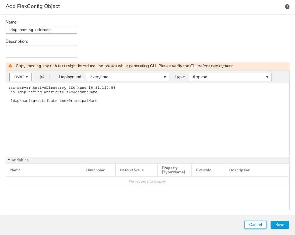 Konfigurieren Von Anyconnect Sso Mit Duo Und Ldap Zuordnung Auf Einer Sicheren Firewall Cisco