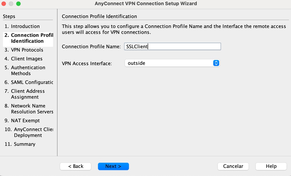 在asa上配置使用分割隧道的安全客户端 Cisco