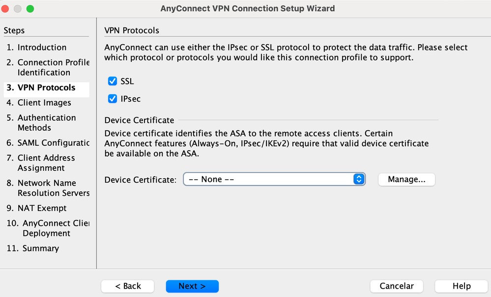 Asaでのスプリットトンネリングを使用したsecure Clientの設定 Cisco