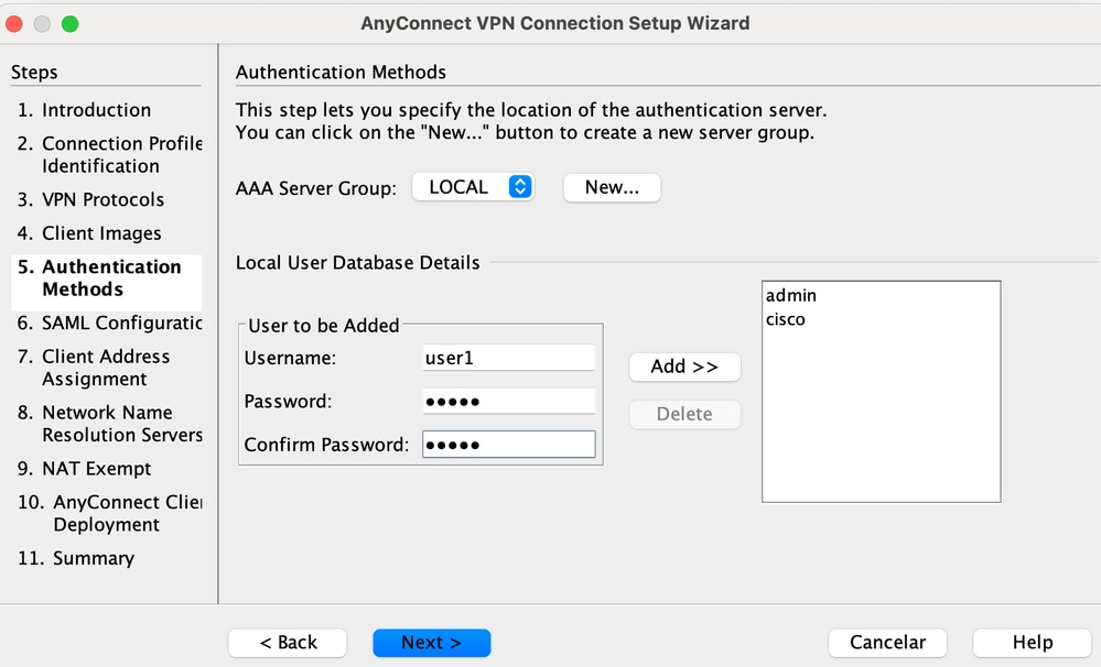 Asaでのスプリットトンネリングを使用したsecure Clientの設定 Cisco