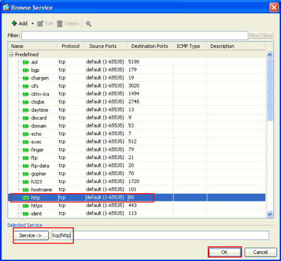Asapix 7x기본 전역 검사 비활성화 및 Asdm을 사용하여 기본이 아닌 애플리케이션 검사 활성화 Cisco