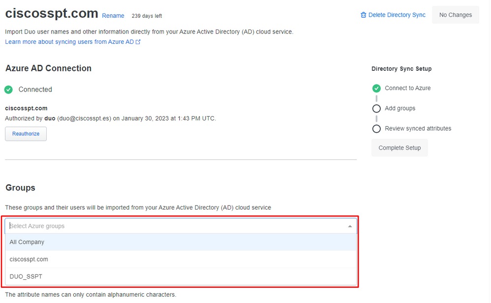 Duo 및 Azure를 사용하는 Security Management Appliance용 Saml 구성 Cisco