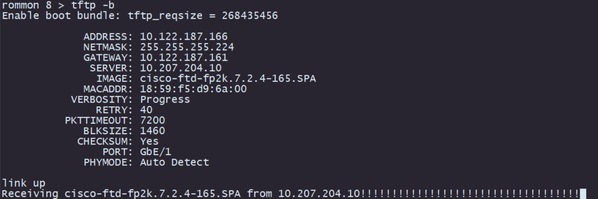为1000、2100和3100系列重新映像安全防火墙威胁防御 Cisco