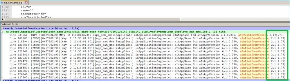 回答Firepower可擴展作業系統(FXOS)常見問題 - Cisco