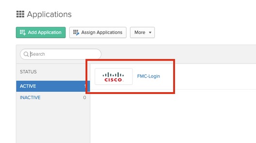 Okta를 사용한 Sso 인증을 통해 Firepower Management Center 액세스 구성 Cisco