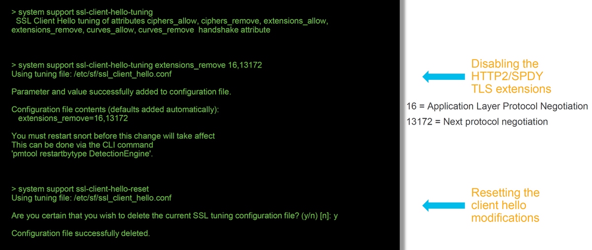Fase 5 della risoluzione dei problemi del percorso dei dati di Firepower: Criterio SSL - Cisco