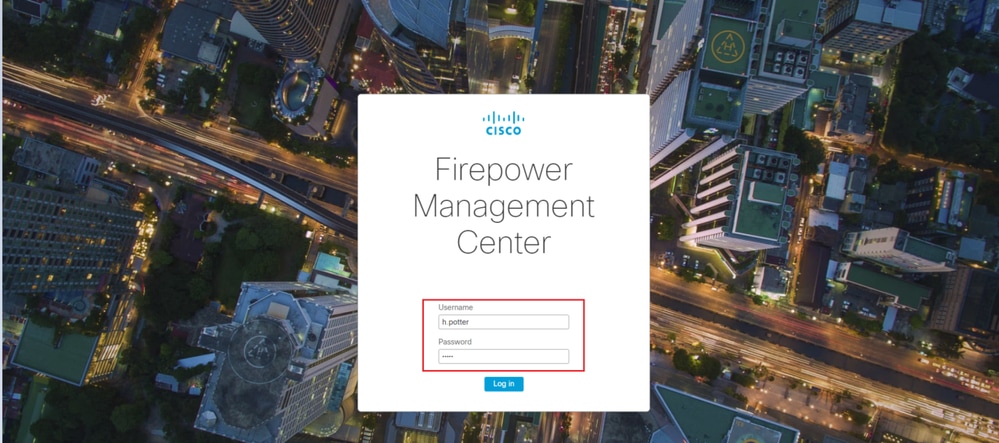 使用ldap配置firepower管理中心和ftd以进行外部身份验证 Cisco