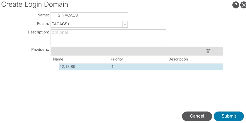 Ise 및 Tacacs로 디바이스 관리를 위한 Apic 구성 Cisco