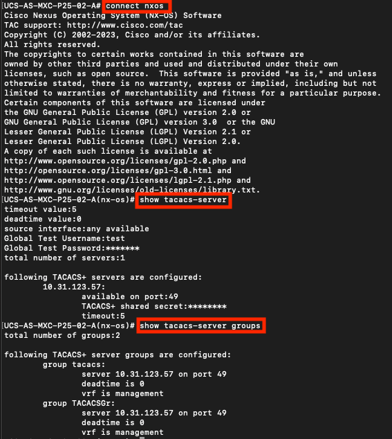 在带有ISE服务器的UCS Manager上配置TACACS+身份验证域 - Cisco