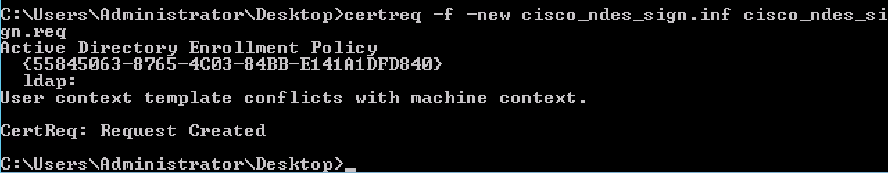 ISE의 BYOD에 사용되는 Windows Server AD 2012에서 SCEP RA 인증서 갱신 - Cisco
