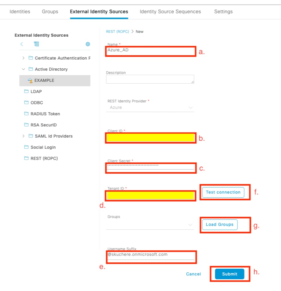 使用Azure Active Directory配置ISE 3.0 REST ID - Cisco