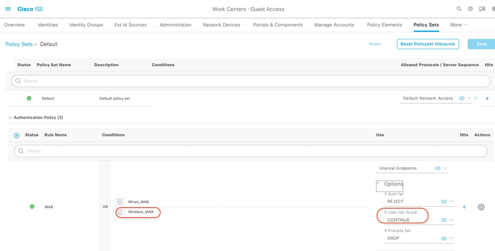 Configuración del portal de invitados autoregistrado de ISE - Cisco