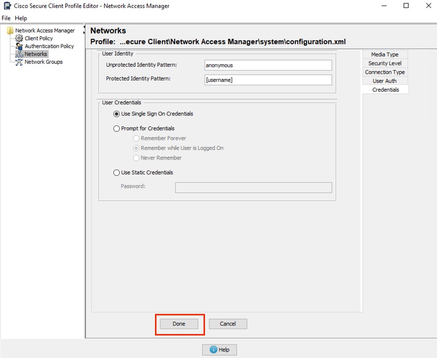 Configurar e solucionar problemas do MKA usando Secure Client 5 - Cisco