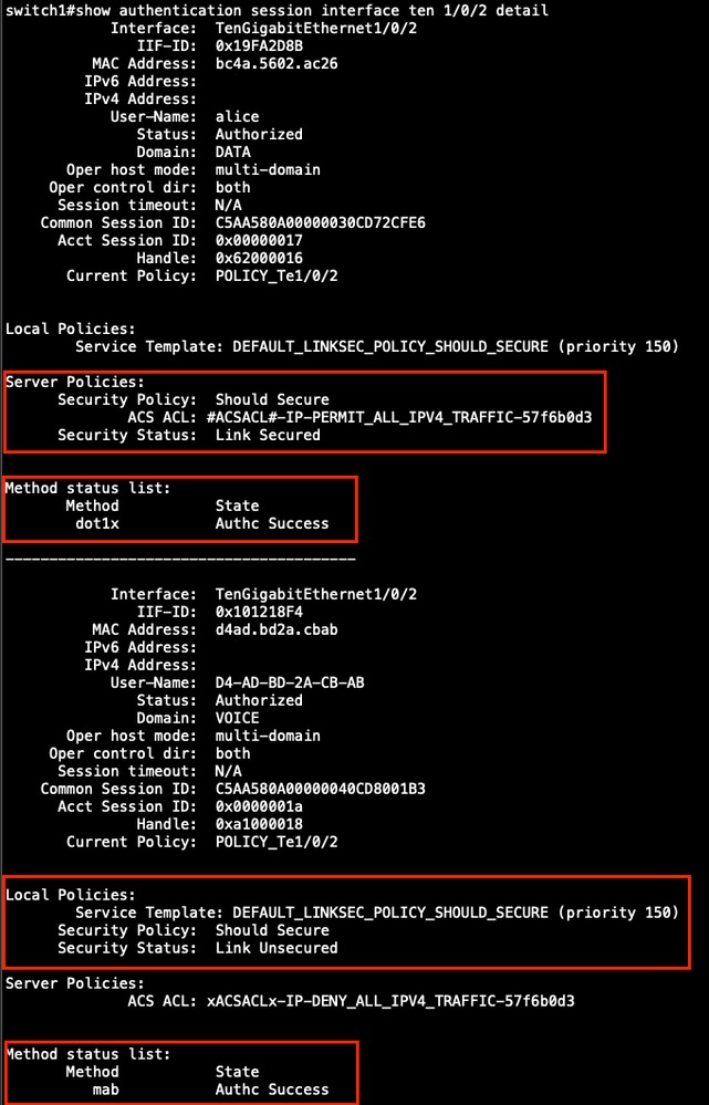 Configurar e solucionar problemas do MKA usando Secure Client 5 - Cisco