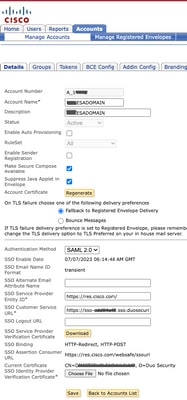 Integre Cisco Secure Email Encryption Service con Duo - Cisco