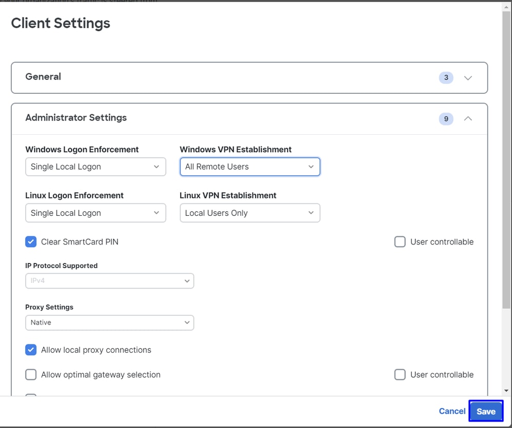 已禁用远程用户的Secure Access错误故障排除 已禁用远程用户的Secure Access错误故障排除