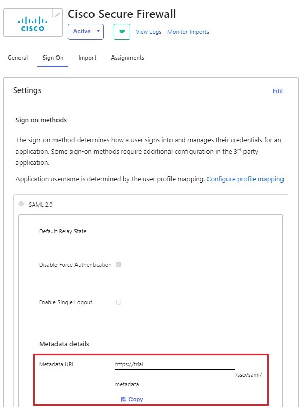Secure Clientのセキュアファイアウォールでsamlによる動的グループポリシー割り当てを設定する Cisco