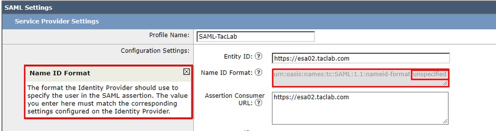 Saml認証用のesaとのoktaの統合 Cisco