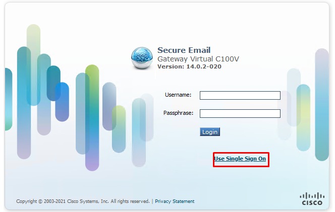 Saml認証用のesaとのoktaの統合 Cisco