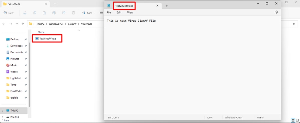 Aangepaste detectie configureren - Geavanceerd met ClamAV SIGTOOL.EXE in Windows - Cisco