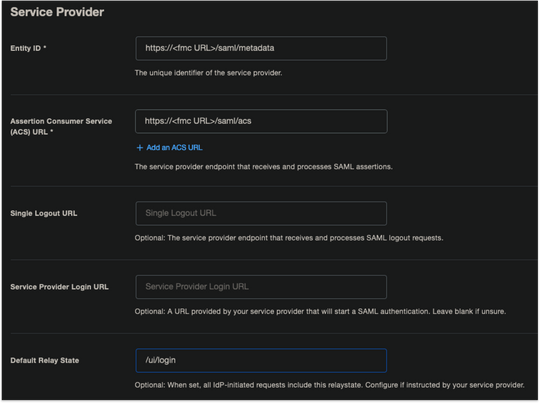 Configurar o acesso ao Secure Firewall Management Center com o Duo SSO - Cisco