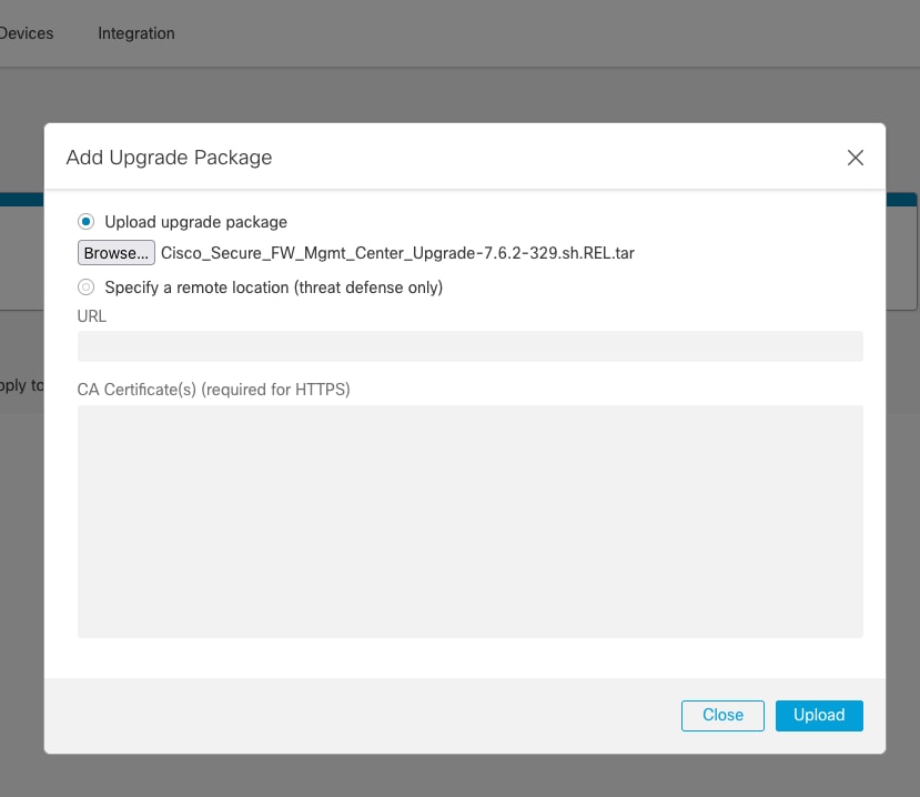 고가용성으로 FMC 업그레이드 - Cisco