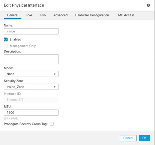 Configure o NAT 64 no firewall seguro gerenciado pelo FMC - Cisco