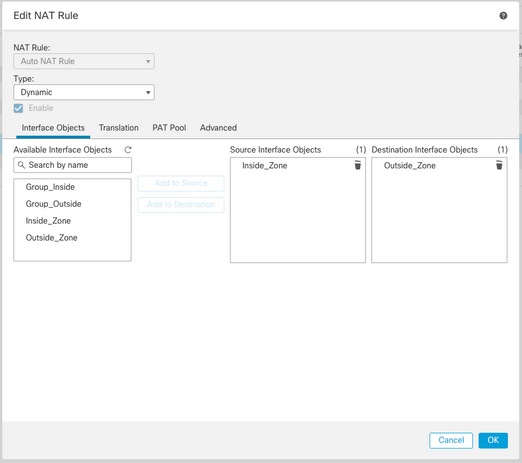 Configurazione di NAT 64 su Secure Firewall gestito da FMC - Cisco