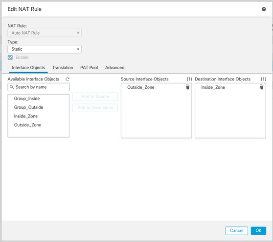 Fmcによって管理されるセキュアファイアウォールでのnat 64の設定 Cisco