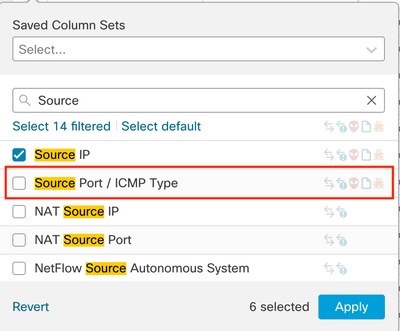 FMC GUIのUnified Event Viewerを使用したイベントの監視 - Cisco