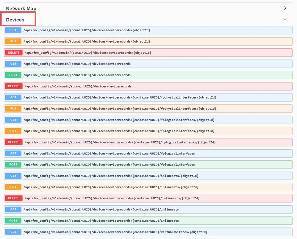 보안 방화벽 Rest Api 소개 Cisco