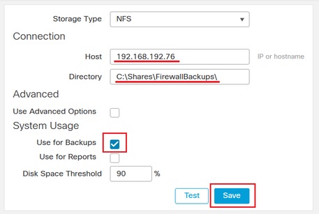 Configuración de la copia de seguridad remota para FMC mediante el ...